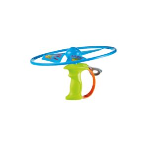 kidoozie rip cord flying disc - stem toy for kids 5+ - flies 50+ feet!