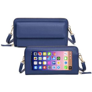 small crossbody shoulder cell phone bag for women,cellphone bags card holder wallet purse and handbags