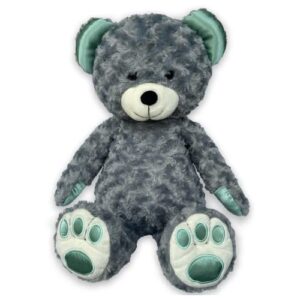 therabear | talking, teaching, multi-sensory therapeutic teddy bear, comfortable huggable toy for children of all ages, stuffed animal companion for emotion regulation