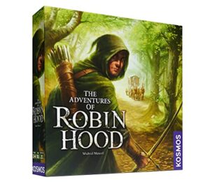 the adventures of robin hood | a kosmos game | family-friendly, cooperative, role-player, story-driven game for 2 to 4 players, ages 10 and up