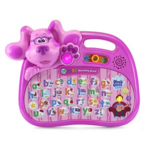 leapfrog blue's clues and you! abc discovery board, magenta