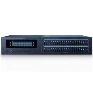 technical pro dual 21 band professional stereo equalizer with individual led indicators