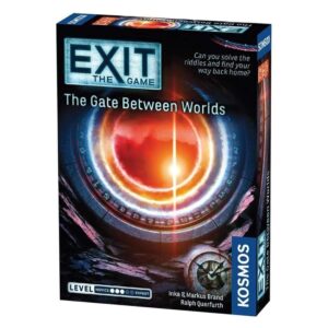 exit: the gate between worlds | exit: the game - a kosmos game | family-friendly, card-based at-home escape room experience for 1 to 4 players, ages 12+