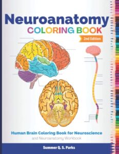 neuroanatomy coloring book: human brain coloring book for neuroscience and neuroanatomy workbook