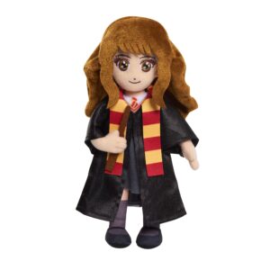 harry potter™ 8-inch spell casting wizards hermione granger™ small plushie with sound effects, kids toys for ages 3 up by just play