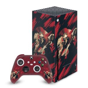 head case designs officially licensed assassin's creed alexios with spear odyssey artwork vinyl sticker gaming skin decal cover compatible with xbox series x console and controller bundle