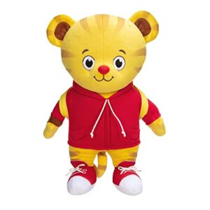 daniel tiger's neighborhood plush daniel tiger back to school feature plush with tigey and backpack featuring music, sounds, and phrases!