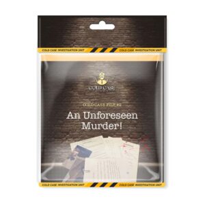 cold case investigation file #2 - an unforeseen murder - the crime investigation games written by uk police detectives