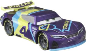 disney cars toys j.d. mcpillar, miniature, collectible racecar automobile toys based on cars toys movies, for kids age 3 and older, multicolor