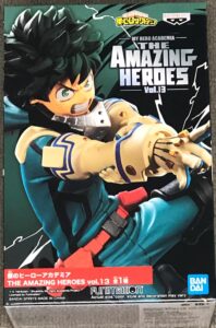 banpresto - my hero academia - the amazing heroes - izuku midoriya (mha)