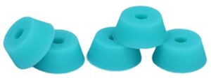 teak tuning bubble bushings pro duro series in teal - medium (71a) - custom molded fingerboard tuning