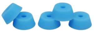 teak tuning bubble bushings pro duro series in light blue - loose (61a) - custom molded fingerboard tuning