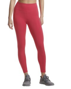 spalding women's activewear 26 inch inseam legging with pockets, azalea, xl