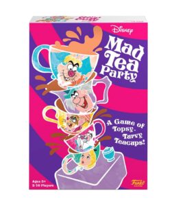 funko disney mad tea party game