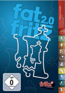 fat fritz 2.0 chess playing software bundled with chess success ii chess training dvd