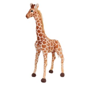 barmi 31.49" tall giraffe stuffed animal plush toy for nursery decorations