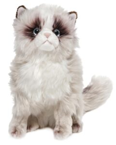 bearington tasha the himalayan stuffed cat, 10.5 inch kitten stuffed animal