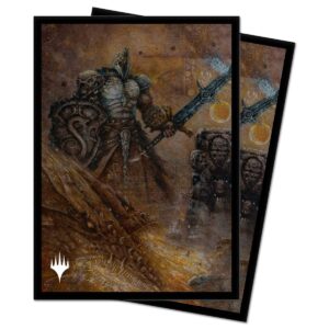 magic: the gathering - (modern horizons 2) 100 count sleeves v1 featuring dakkon, shadow slayer - protect your cards with ultra pro chromafusion™ technology