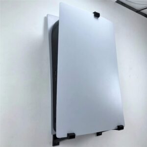 3d cabin ps5 wall mount wall bracket holder stand for play station 5 digital triple support any orientation black right