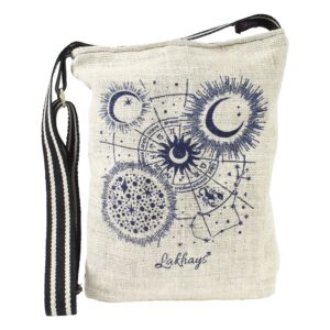 hemp-ctn crossbody bag-navy