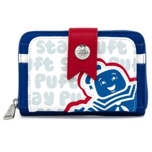 loungefly ghostbusters stay puft marshmallow man wallet