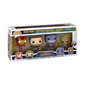 pop marvel: marvel classic- 4pk