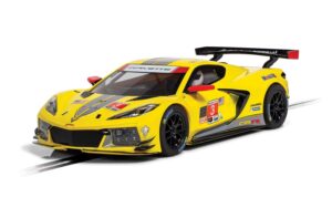 scalextric corvette c8r 24 hrs daytona 2020#3 1:32 slot race car c4246