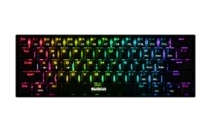 gamdias hermes e3 rgb mechanical gaming keyboard blue switch with 19 built-in lighting effects certified optical switches and n-key rollover & anti-ghosting functionality (hermes e3 black)