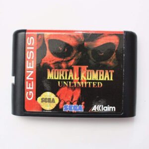 aditi mortal kombat ii unlimited 16 bit sega md game card for sega mega drive for genesis