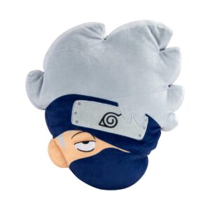 club mocchi mocchi- naruto: shippuden plush — kakashi hatake plushie — collectible squishy anime plushies — 15 inch