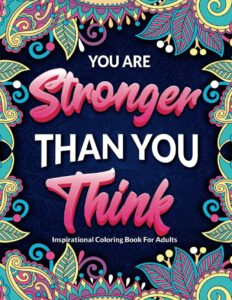 inspirational coloring book for adults: 50 motivational quotes for good vibes, positive affirmations and stress relaxation