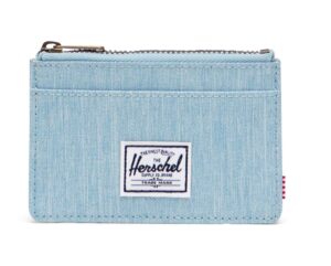 herschel oscar rfid, light denim crosshatch