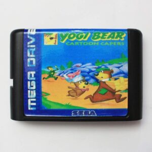 aditi yogi bear 16 bit sega md game card for sega mega drive for genesis