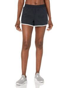 spalding women's active momentum running short black