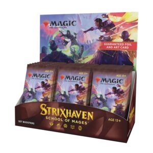 magic: the gathering strixhaven set booster box | 30 packs (360 magic cards)