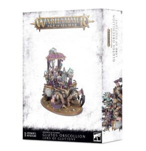 games workshop warhammer age of sigmar glutos orscollion, lord of gluttony