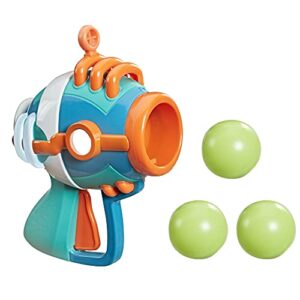 pj masks romeo blaster ball launcher, preschool toys, ball blaster for kids, pj masks toys for 3 year old boys and girls and up