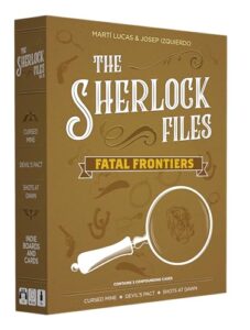 indie boards and cards sherlock files vol 4 fatal frontiers , brown