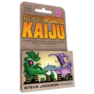 steve jackson games munchkin: munchkin apocalypse - kaiju orange