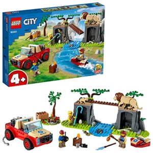 lego 60301 city wildlife wildlife rescue off-roader