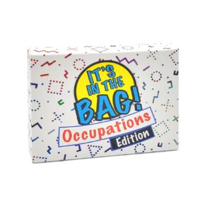 it's in the bag! - occupations - expansion for the popular party game it's in the bag! laugh out loud in this game of teamwork. describe, guess & charades! 4-20 players!