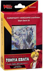 cardfight!! vanguard overdress vge-d-sd03 tohya ebata starter deck english - 50 cards