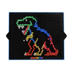 lite brite ultimate classic blue retro and vintage toy, gift for girls and boys, ages 4+ - amazon exclusive