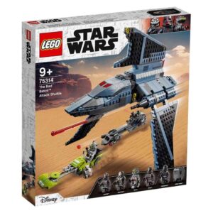 lego 75314 star wars tm the bad batch attack shuttle,9 year +