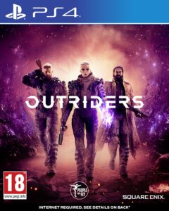 outriders day one edition with patch set (exclusive to amazon.co.uk) (ps4)