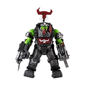 warhammer 40,000 ork meganob with shoota & base mega action figure