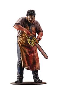 kotobukiya the texas chainsaw massacre: leatherface (1974 slaughterhouse version) artfx statue, multicolor, 6 inches