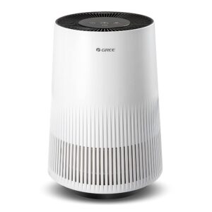 gree air purifiers for home, with h13 true hepa filter for smoke, pet, odor, dust, small air purifier for bedroom, office and kitchen, works with sensors, quiet