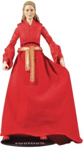 mcfarlane toys the princess bride princess buttercup in red dress 7" action figure with accessory