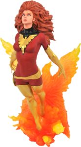 diamond select toys marvel gallery vs: dark phoenix pvc statue, multicolor, 10 inches